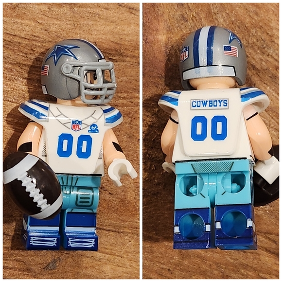 Shirts | Dallas Cowboys Minifigure Compatible Wlegos Nfl Minifigure ...